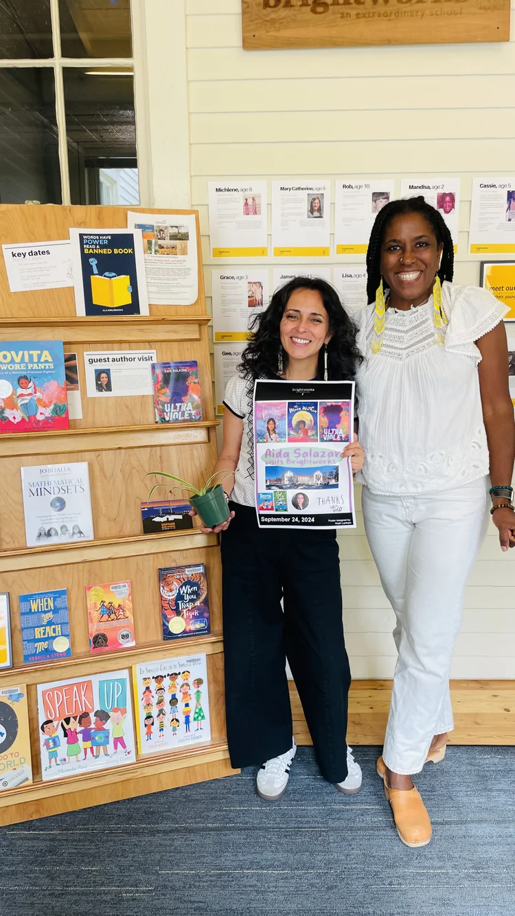 Aida Salazar Banned Book Chicana Author Visit’s Brightworks ...