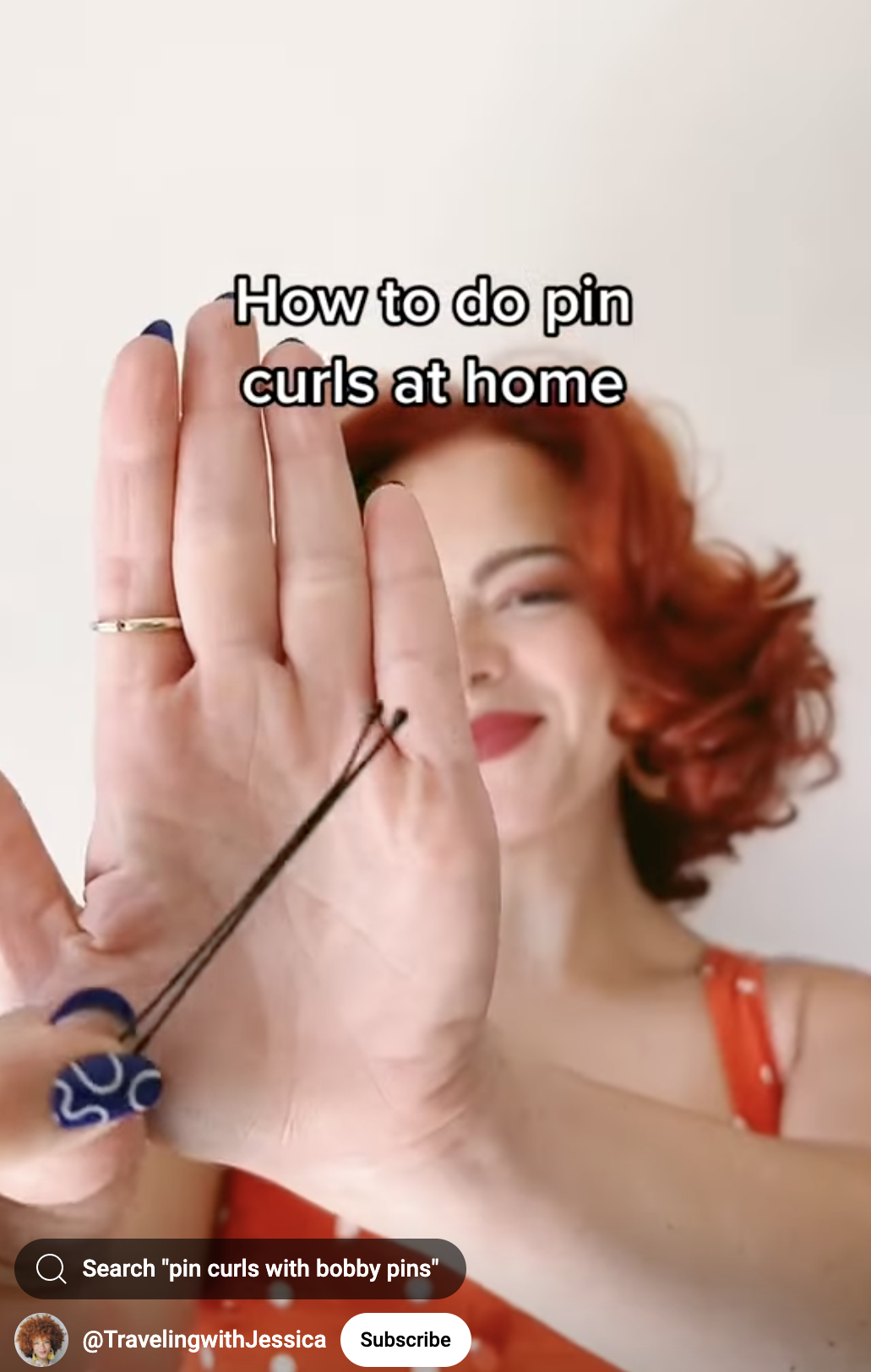 Ultimate Guide to Creating Perfect Pin Curls on Dry Hair — Traveling ...