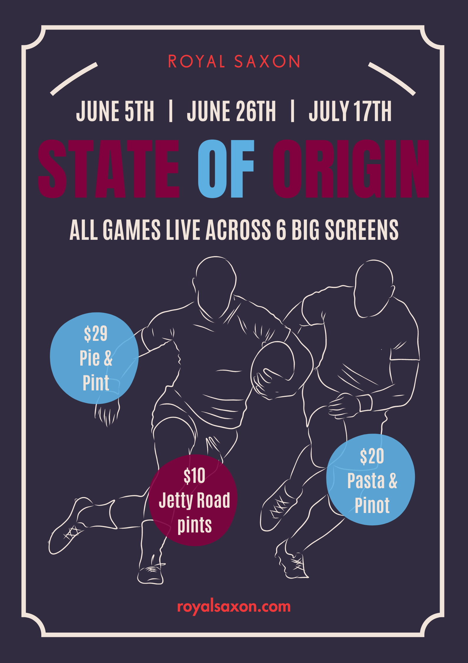 What's On — Royal Saxon