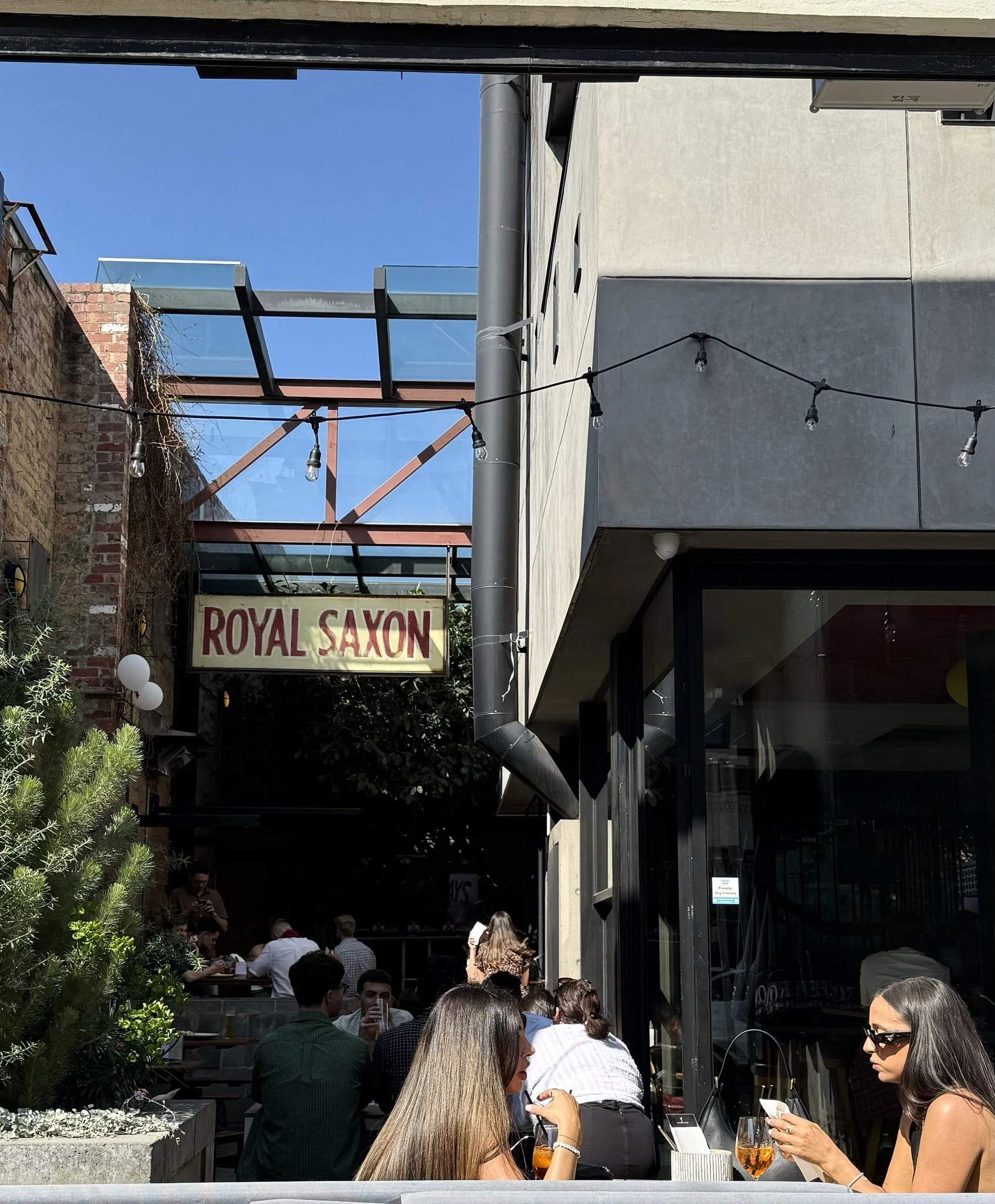 Menu 1 — Royal Saxon