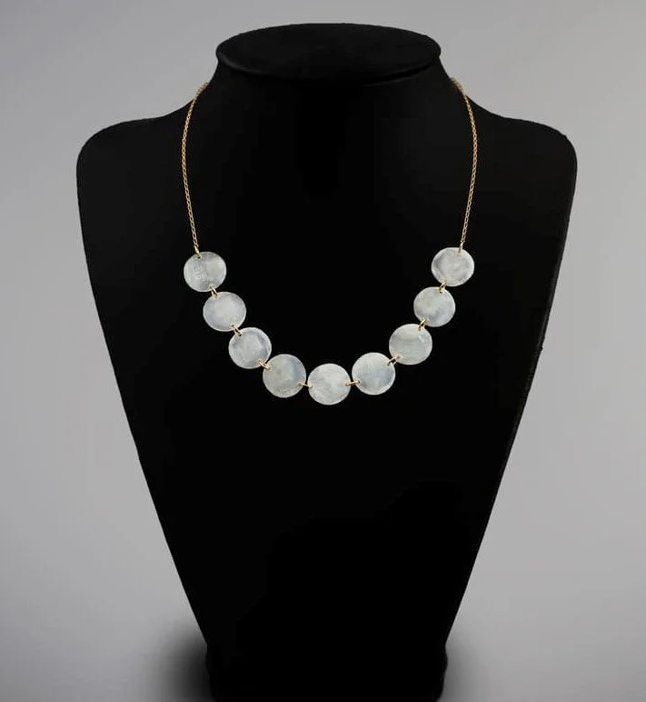 Handmade Fish Scale Pearl Necklace — TERRA AMAZONIA