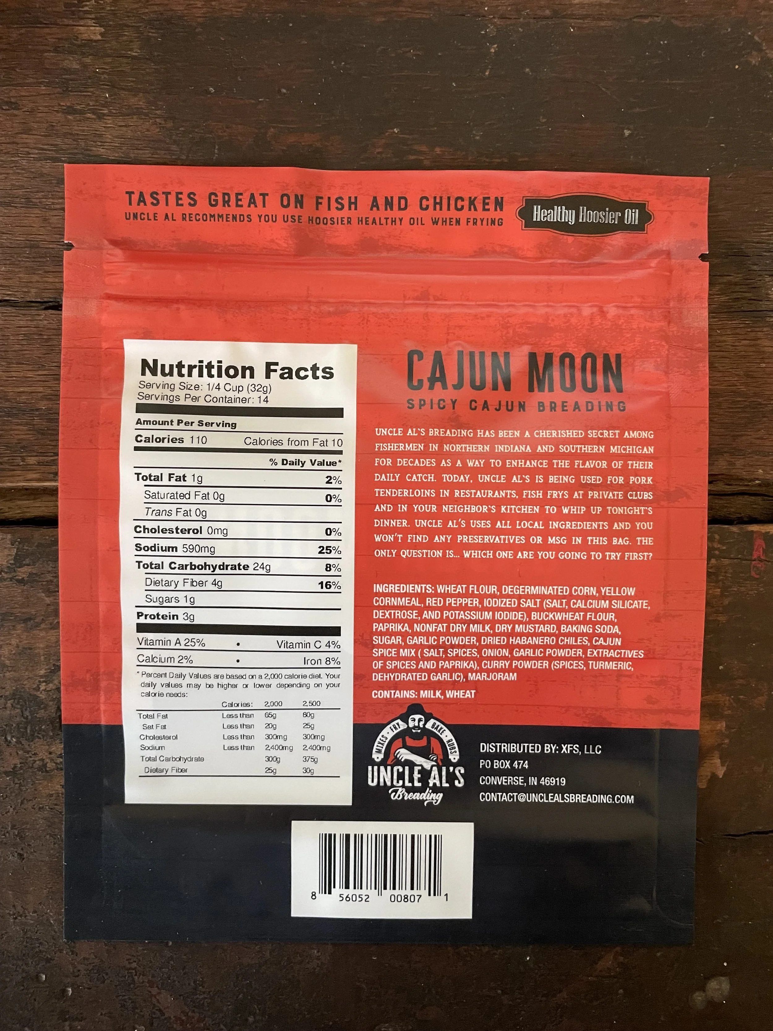 Cajun Moon Spicy — Uncle Al's Breading