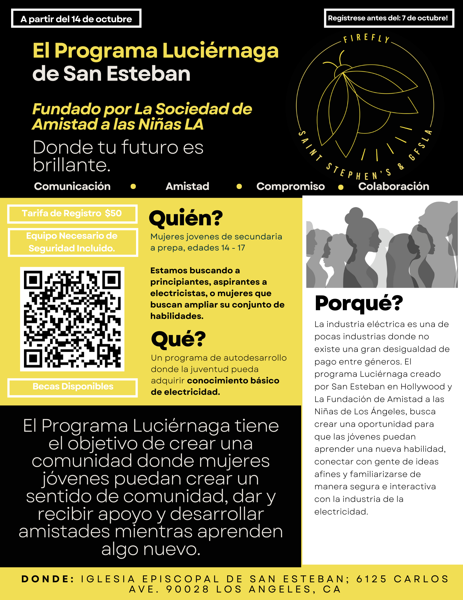 Firefly Program — St. Stephen's Hollywood