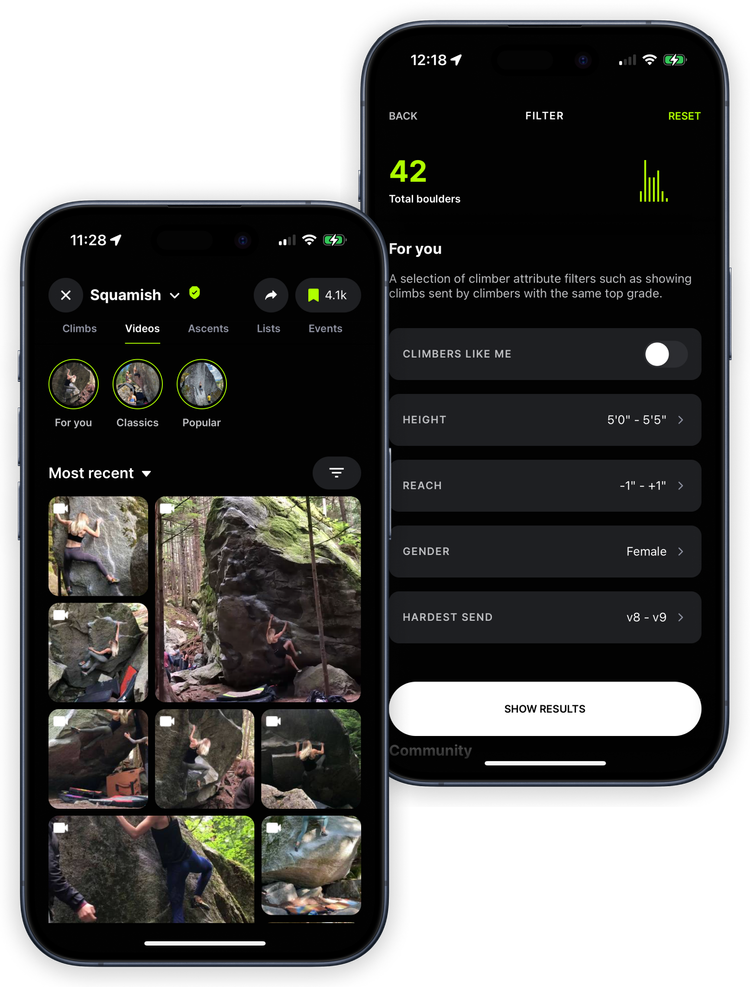 KAYA | All The Best Climbing App Features — KAYA Climb