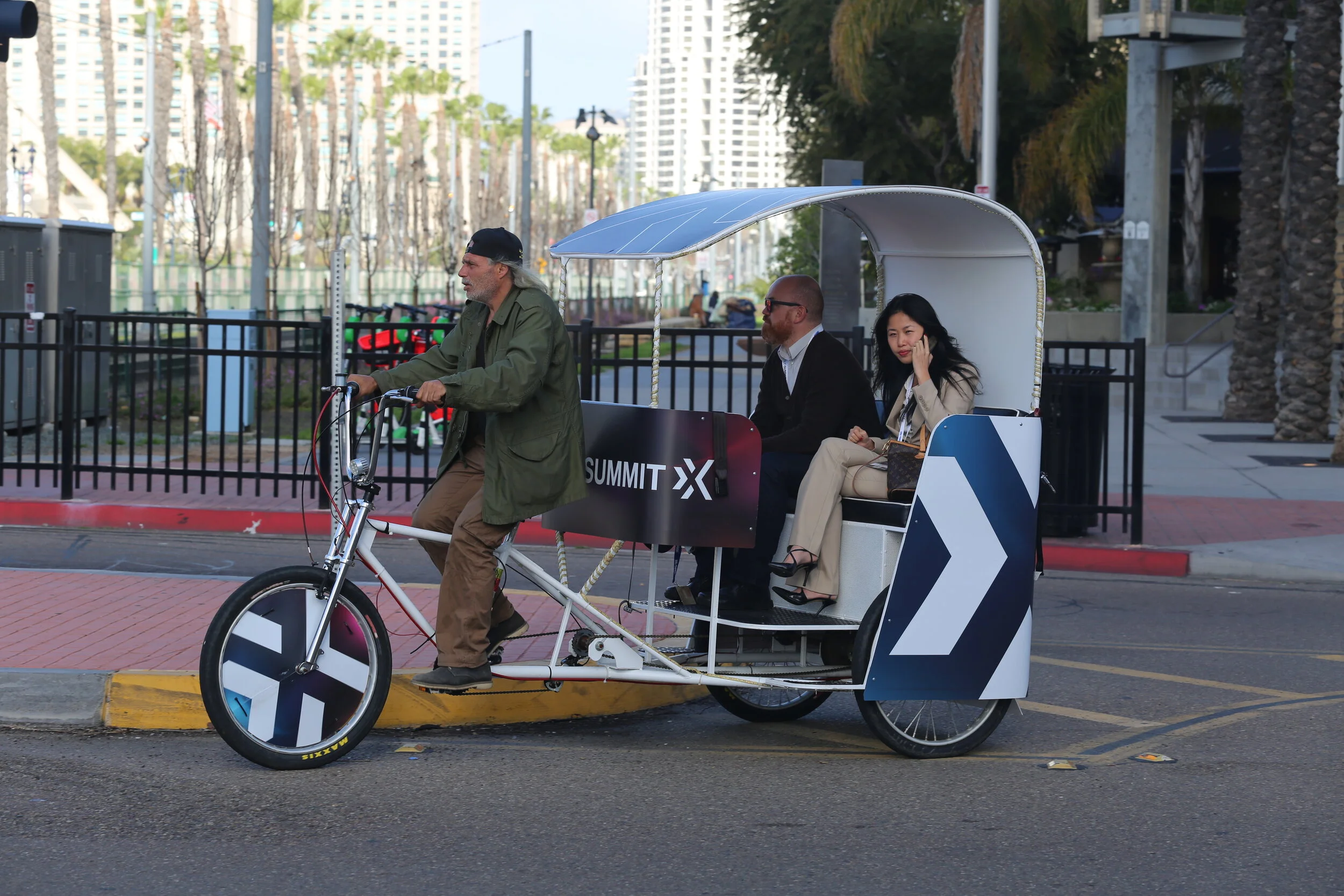 Pedicab Advertising San Diego- VIP Pedicab