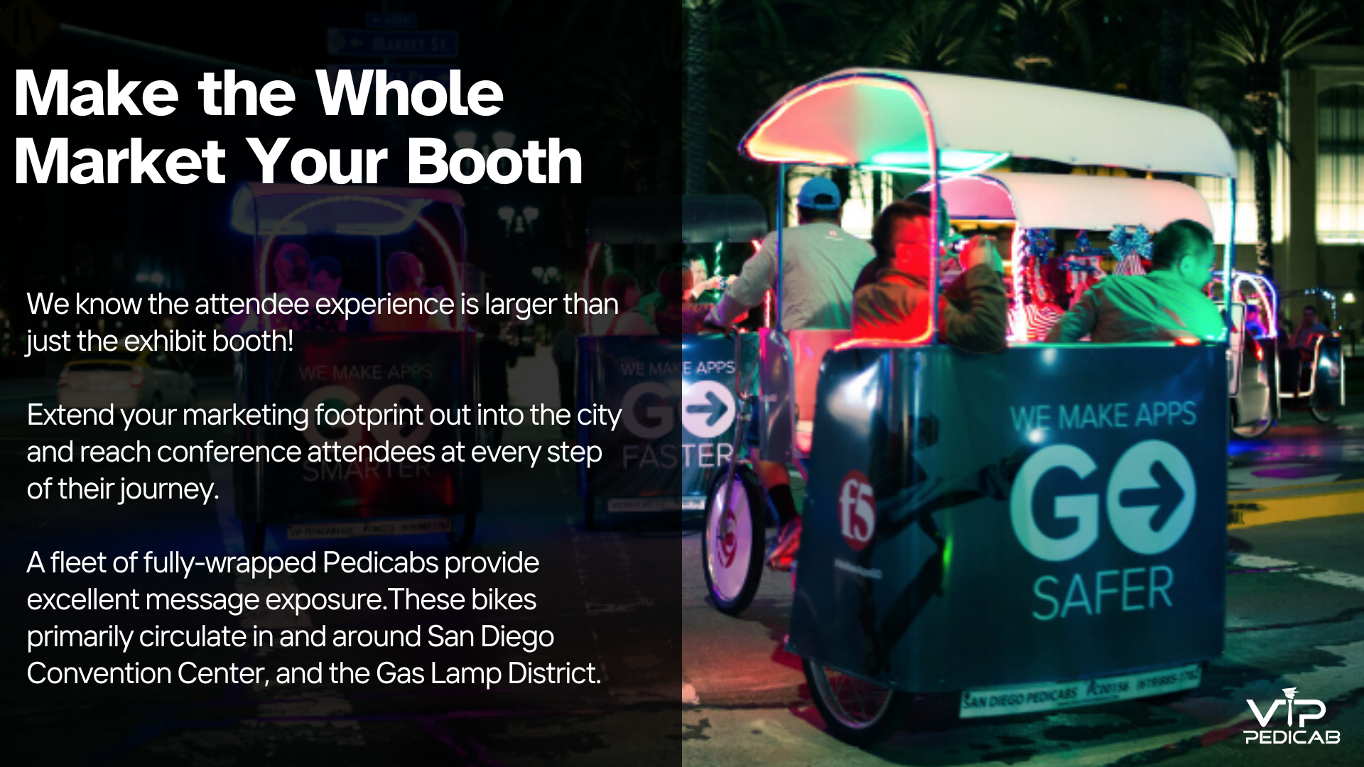 Pedicab Advertising San Diego