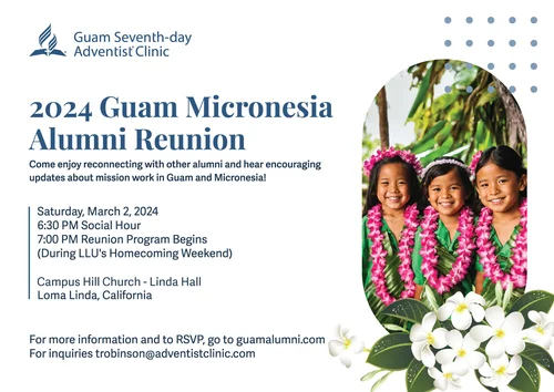 Alumni — Guam Seventh-day Adventist Clinic