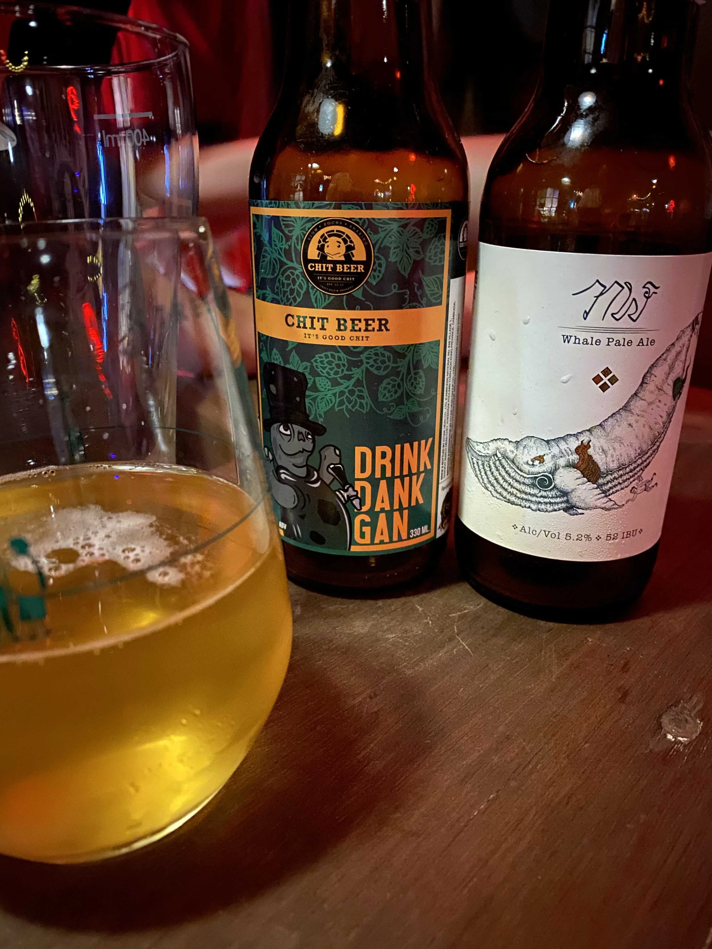 East Bar — distraught pigeon