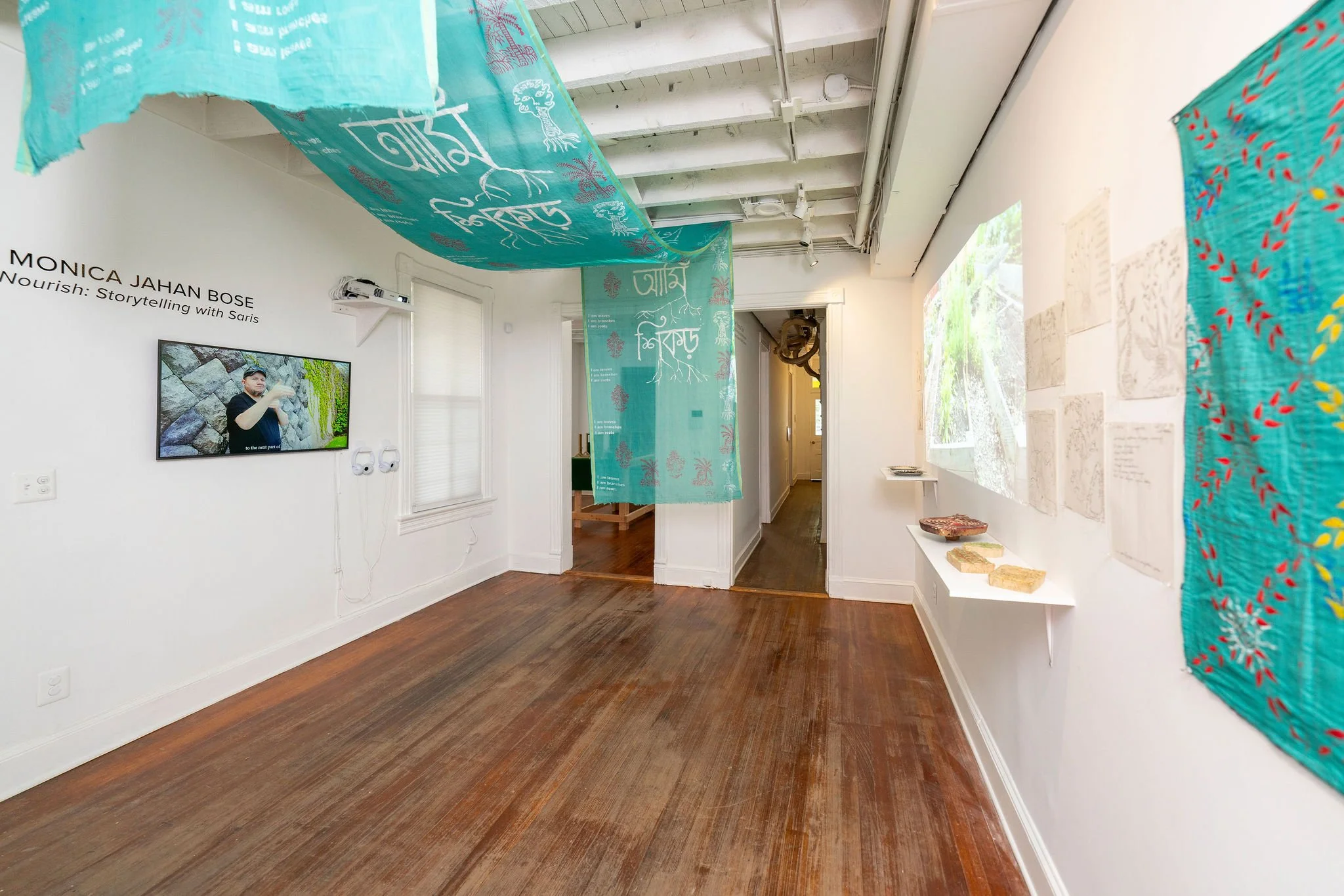 Exhibition: Nourish: Storytelling with Saris — The Nicholson Project