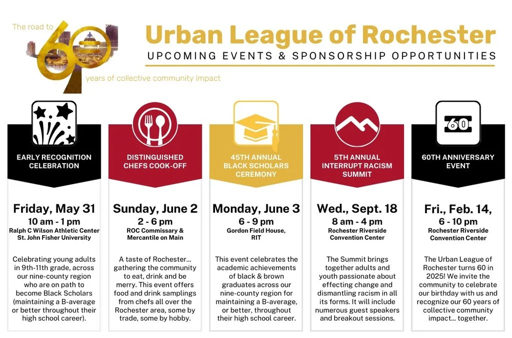 ALL Event Sponsorships — Urban League of Rochester