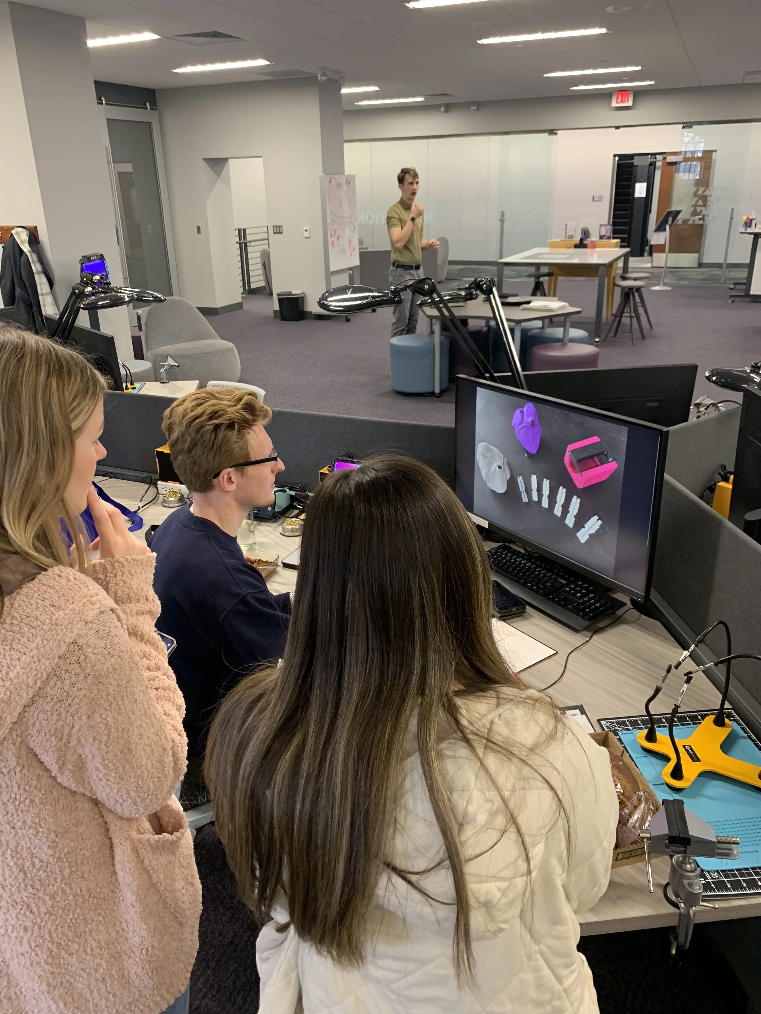 Innovate at Sunderland Foundation Lab at K-State's Hale Library