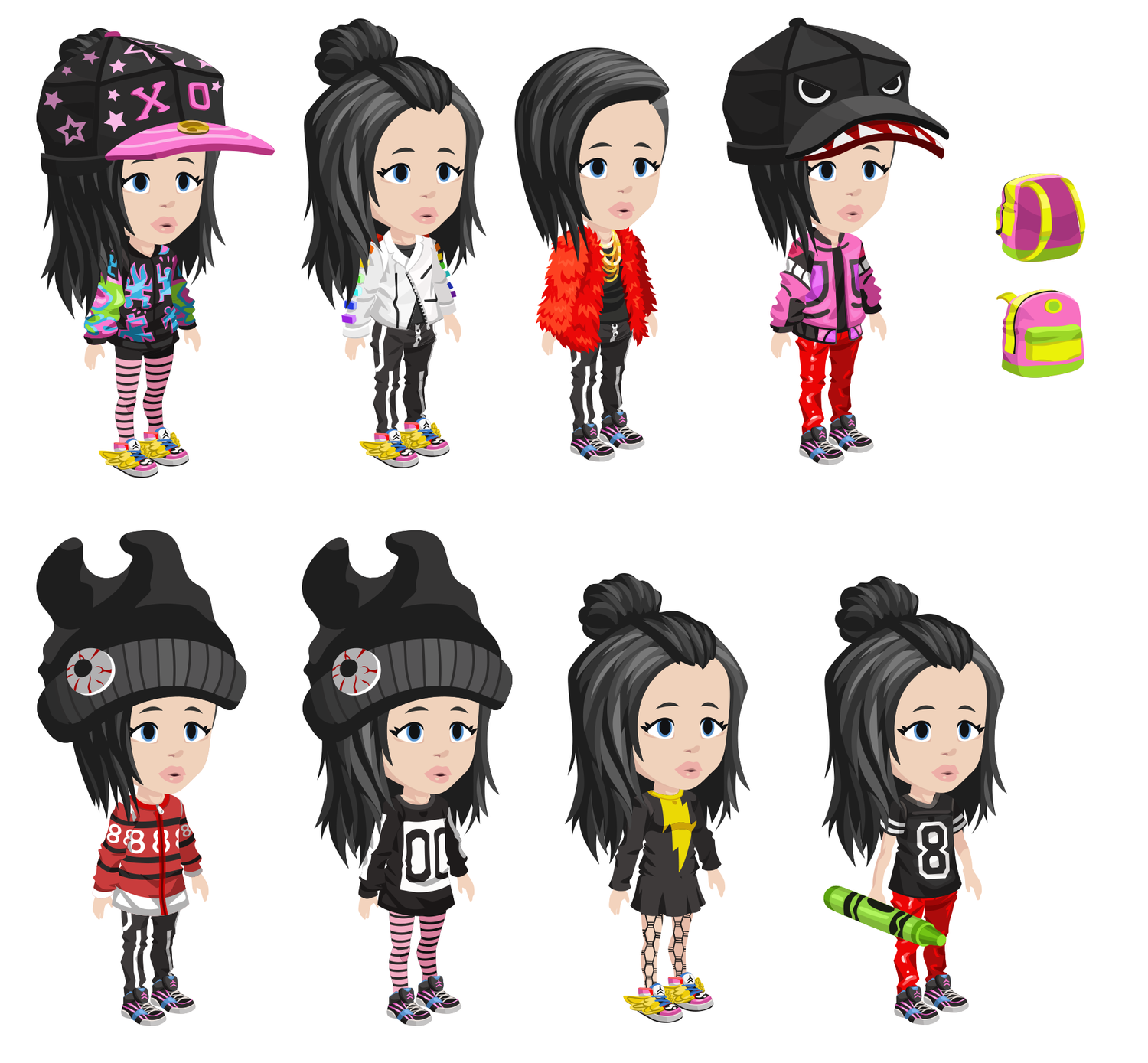 Cute Chibi Kpop 2ne1