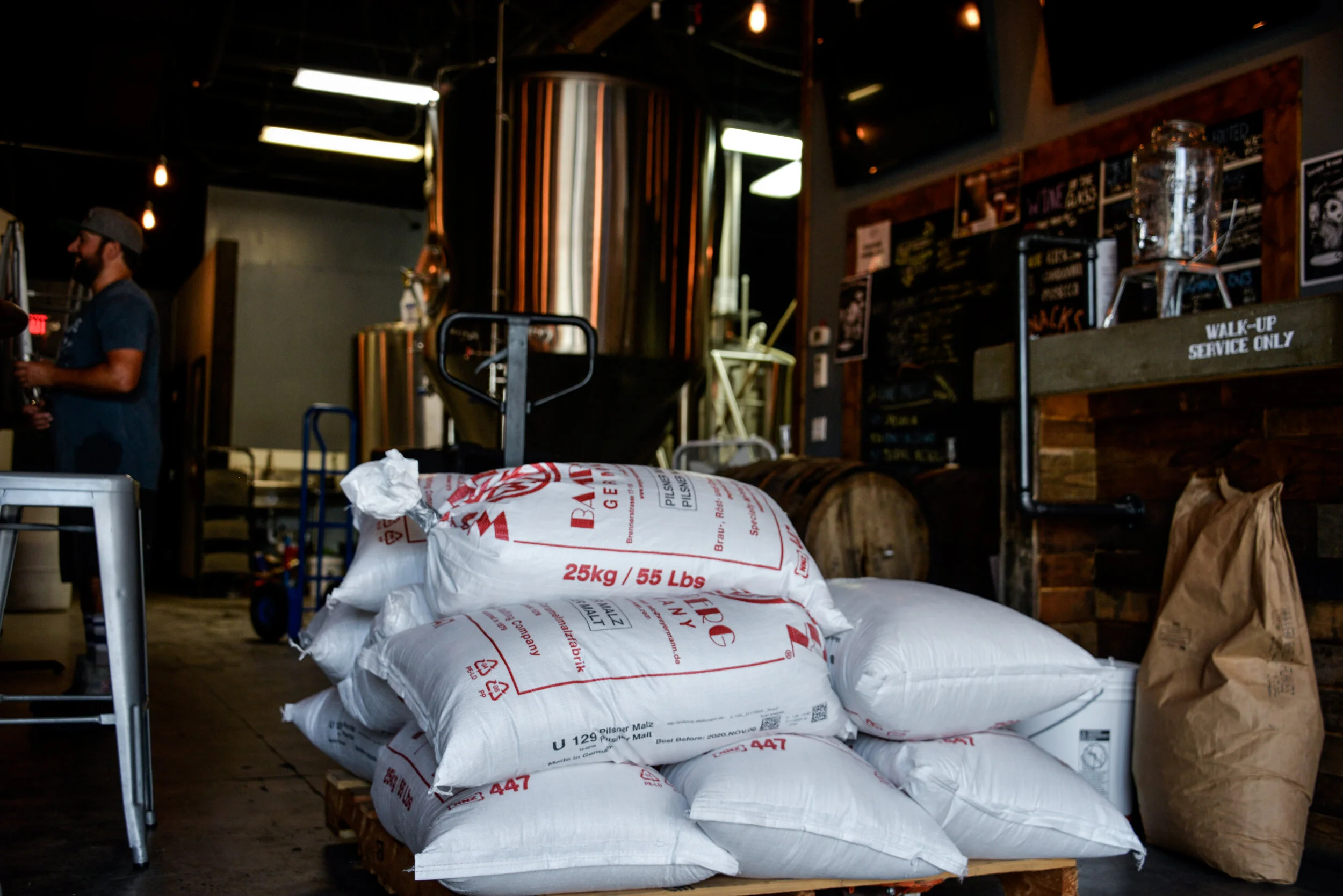 Inside the Brewery — Escape Brewing Company