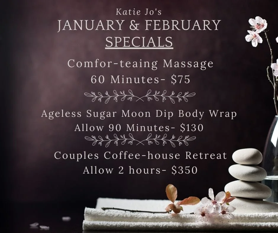 Specials and Promotions — Kearney Massage and Day Spa