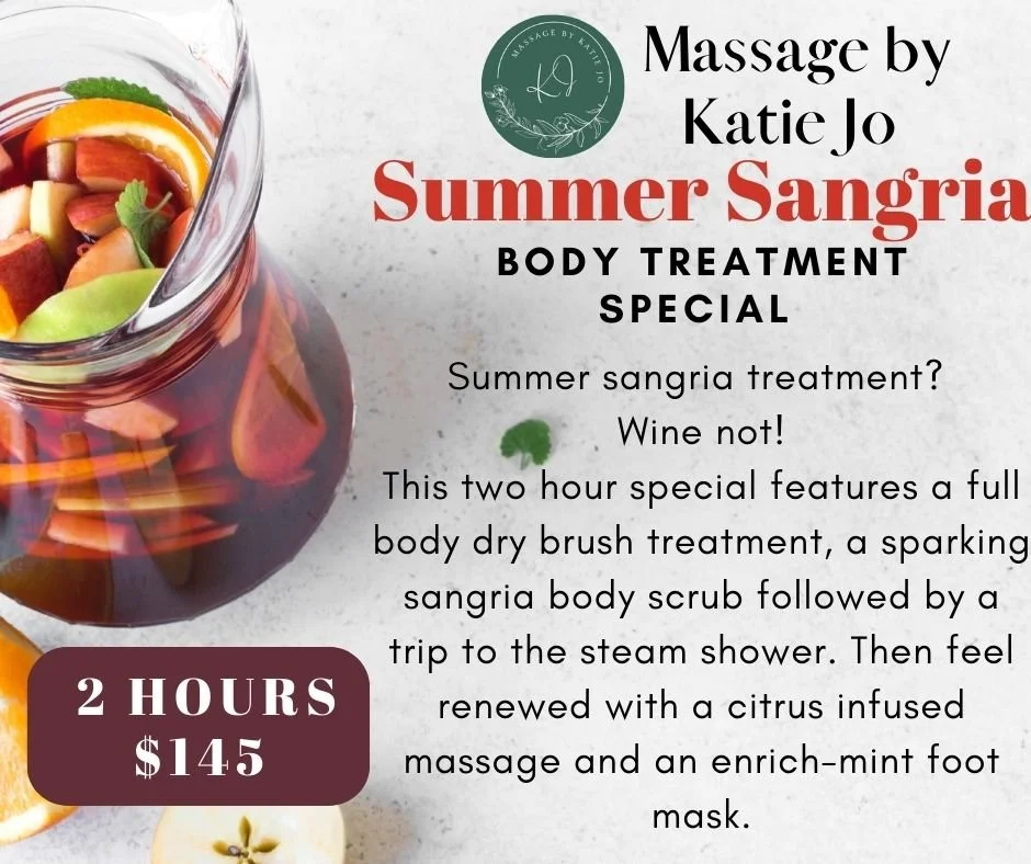 Specials and Promotions — Kearney Massage and Day Spa