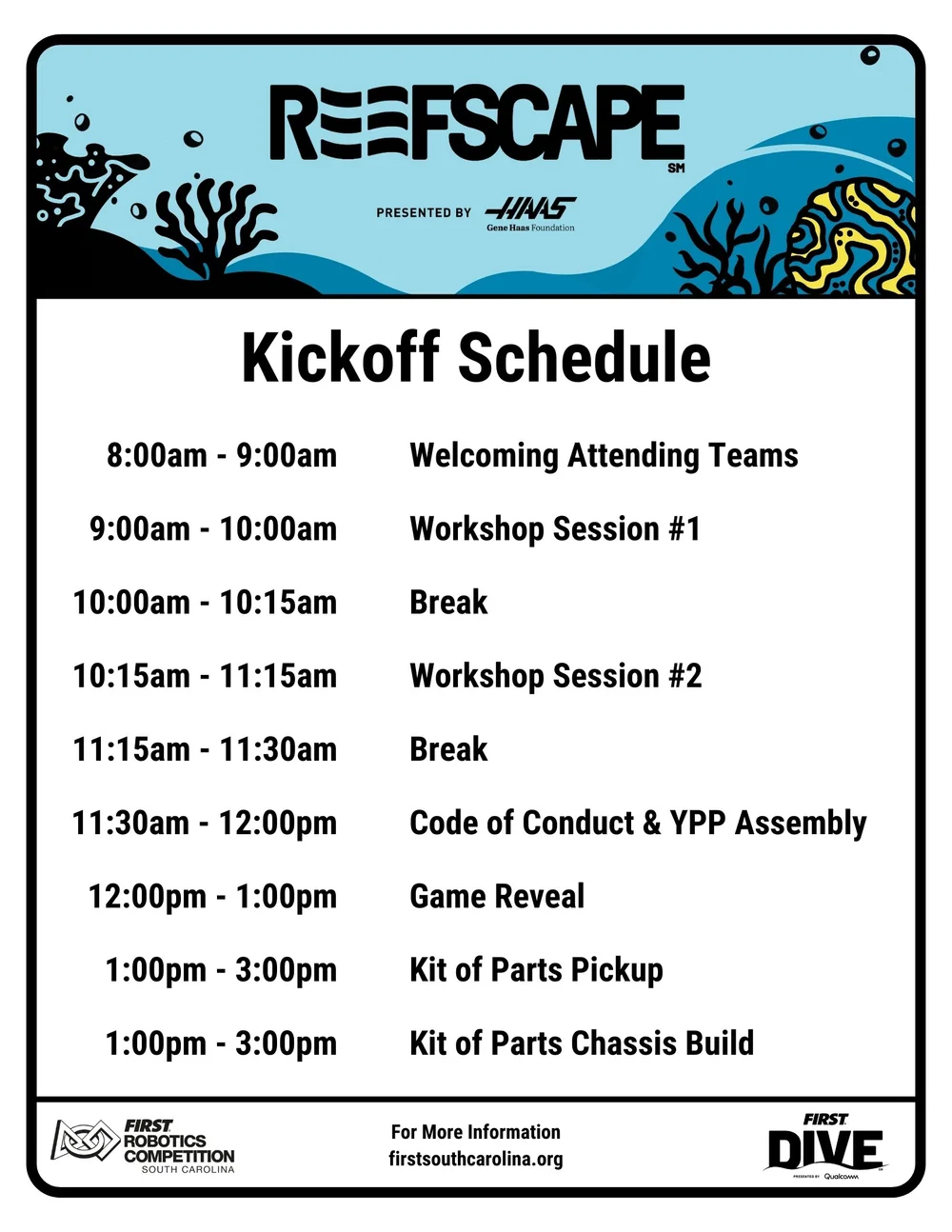 FRC Events — FIRST South Carolina