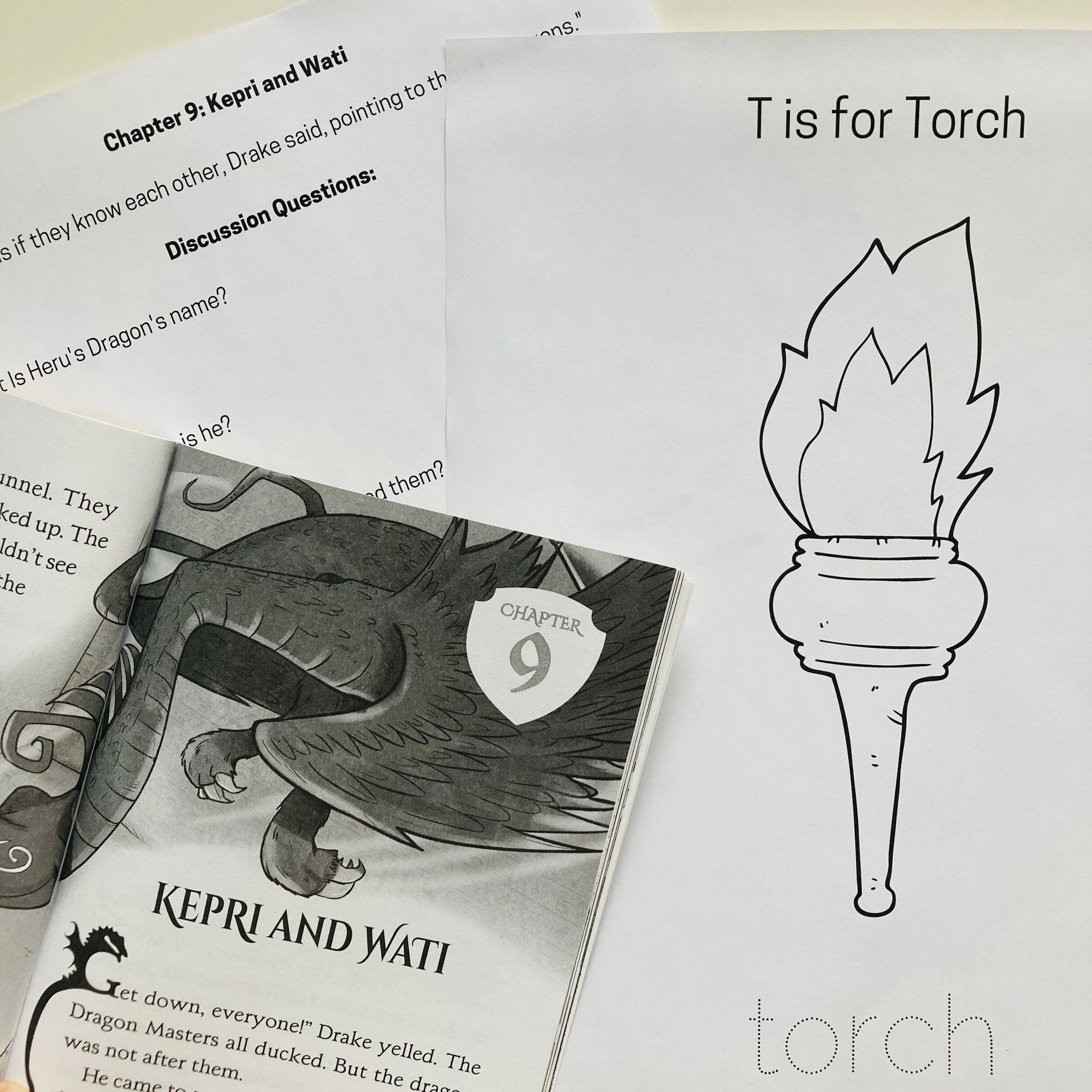 The Dragon Masters Novel Study Guide: Book 2 “Saving the Sun Dragon ...