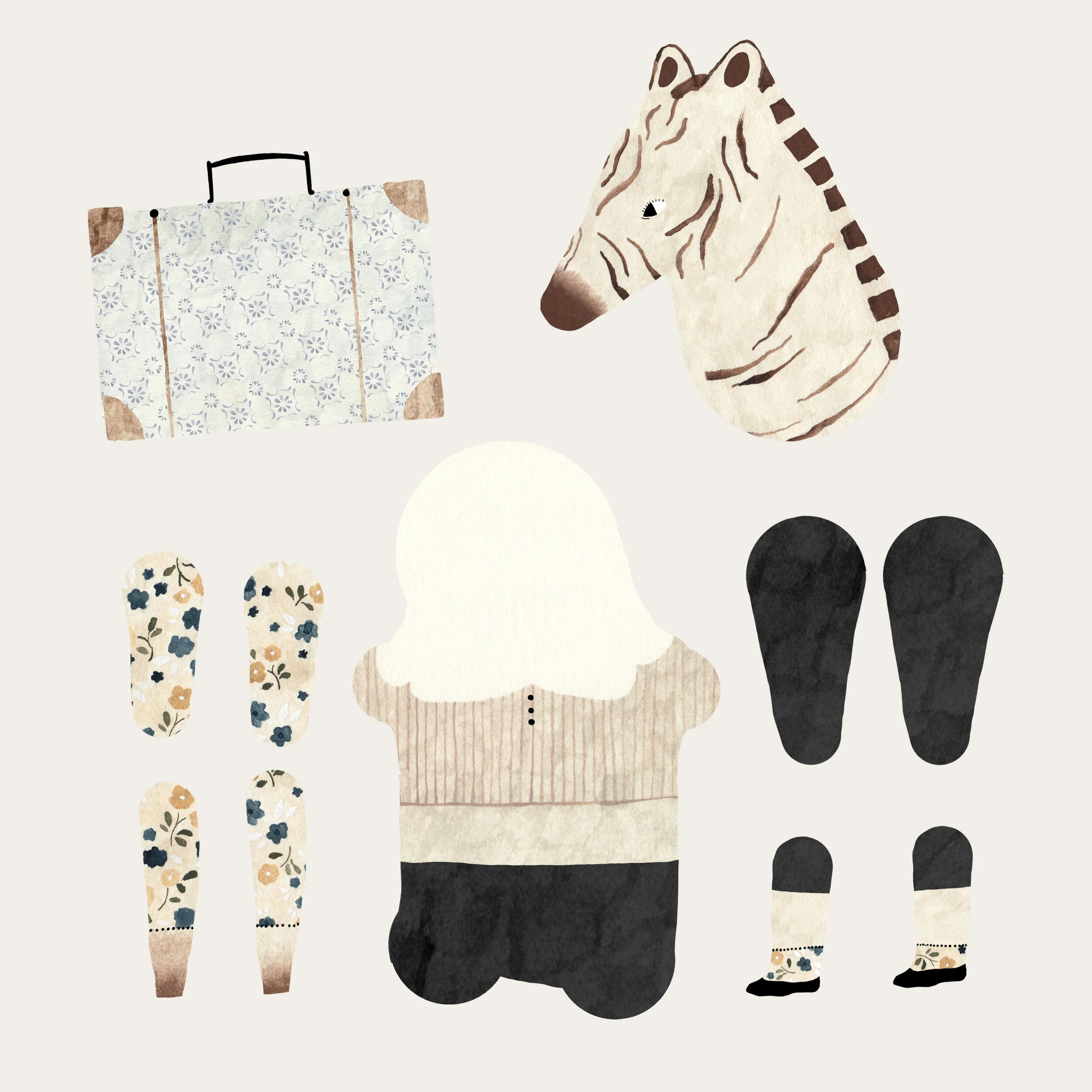 Paperdolls — coucou illustration