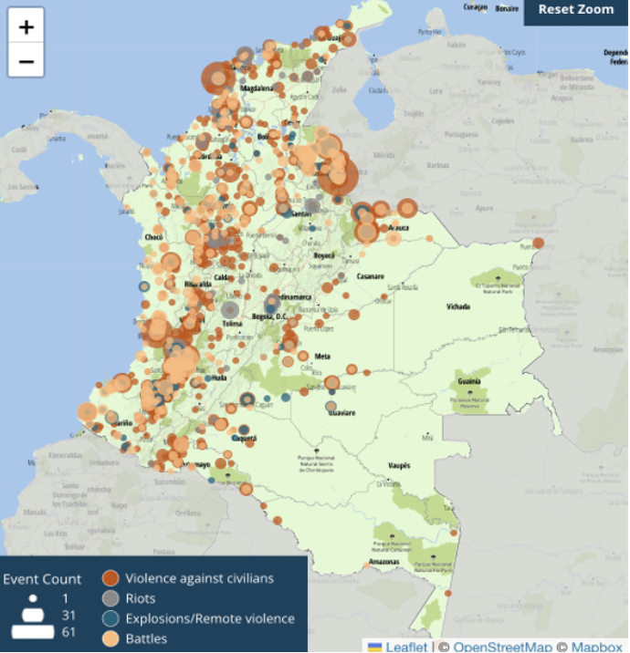 Colombian Internal Conflicts: A Tortuous Pathway Towards Peace — The ...