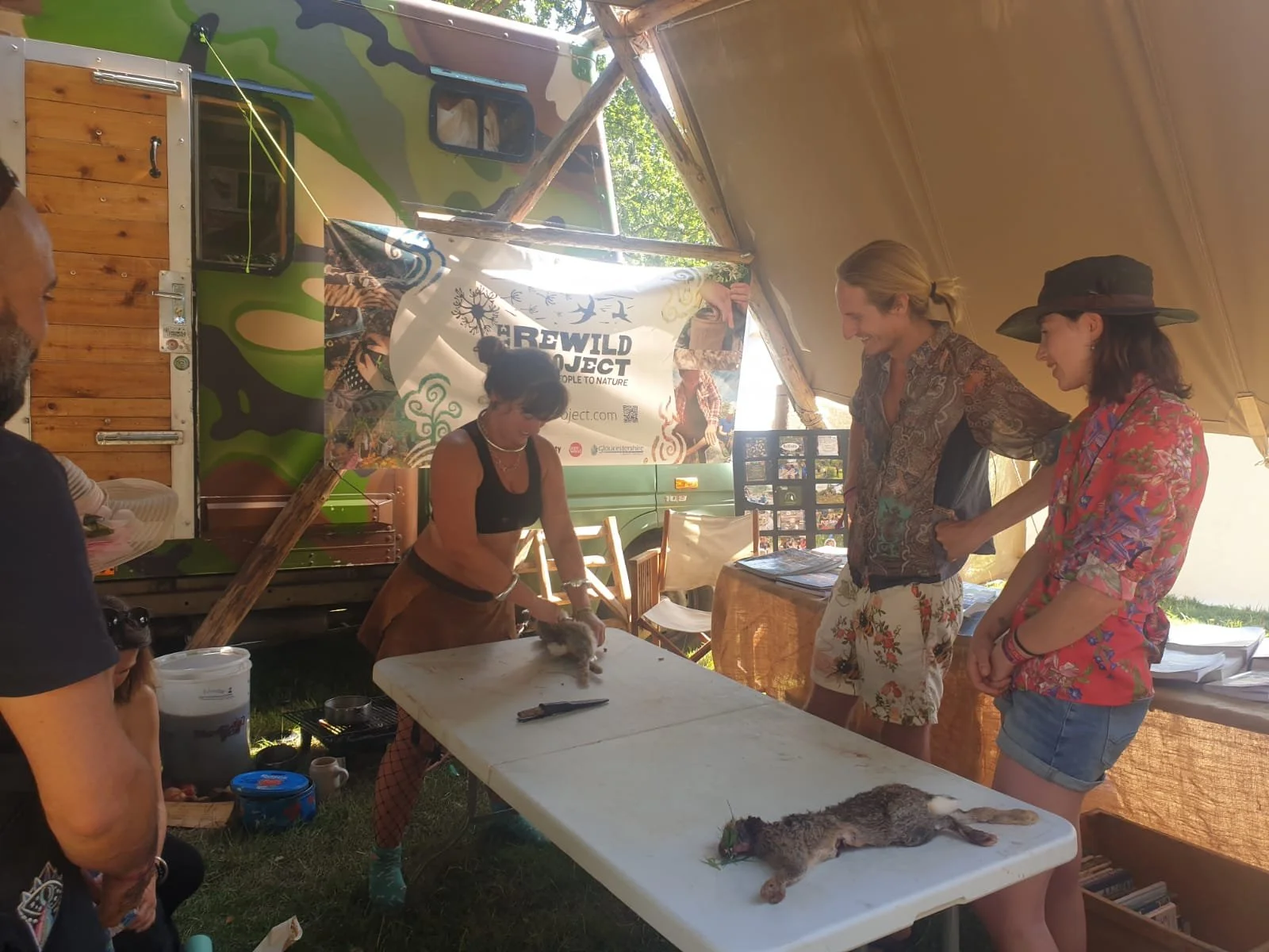 The Rewild Project at Green Gathering 2022 — Radical Regenerative Rewilders