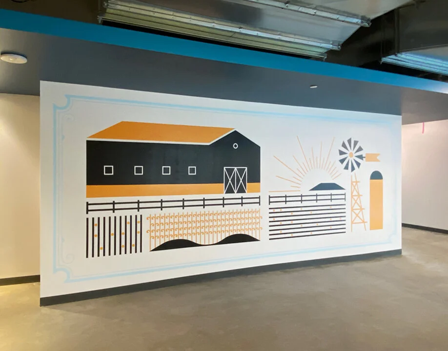 Homestead - Painted Wall Graphics — WILLIAMSON STUDIO