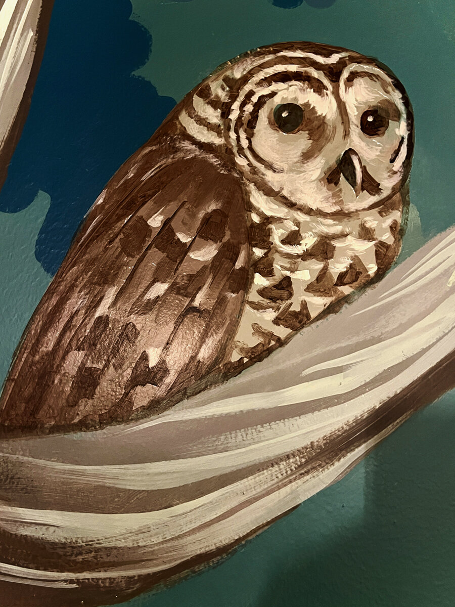 Meliora - The Enchanted Forest (interior mural) — WILLIAMSON STUDIO