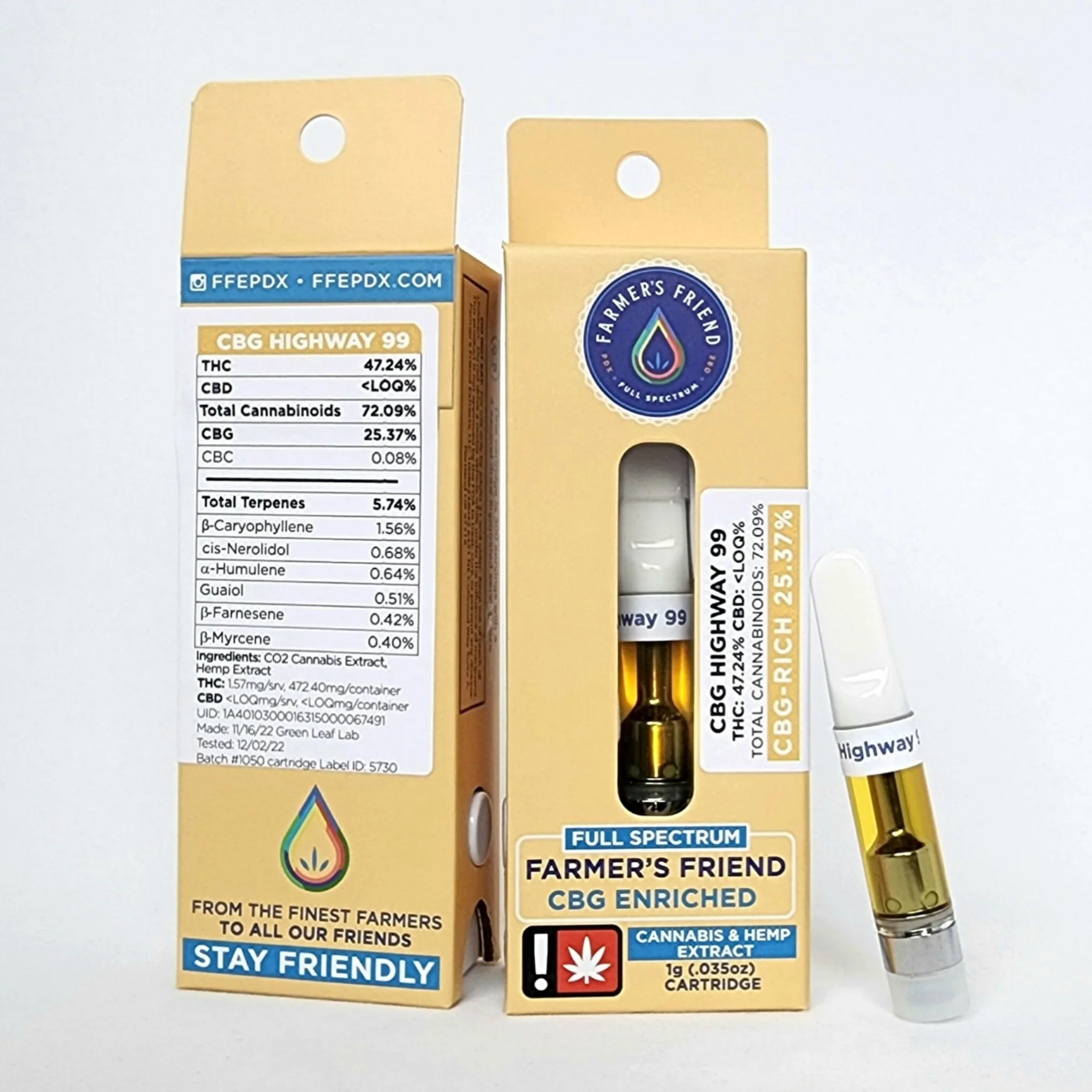 CBG (cannabigerol) Products — Farmer's Friend Extracts PDX | Full ...