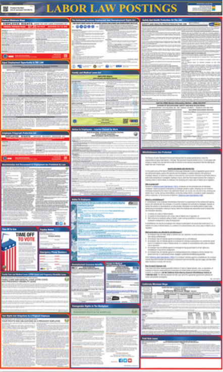 State And Federal Compliance Posters
