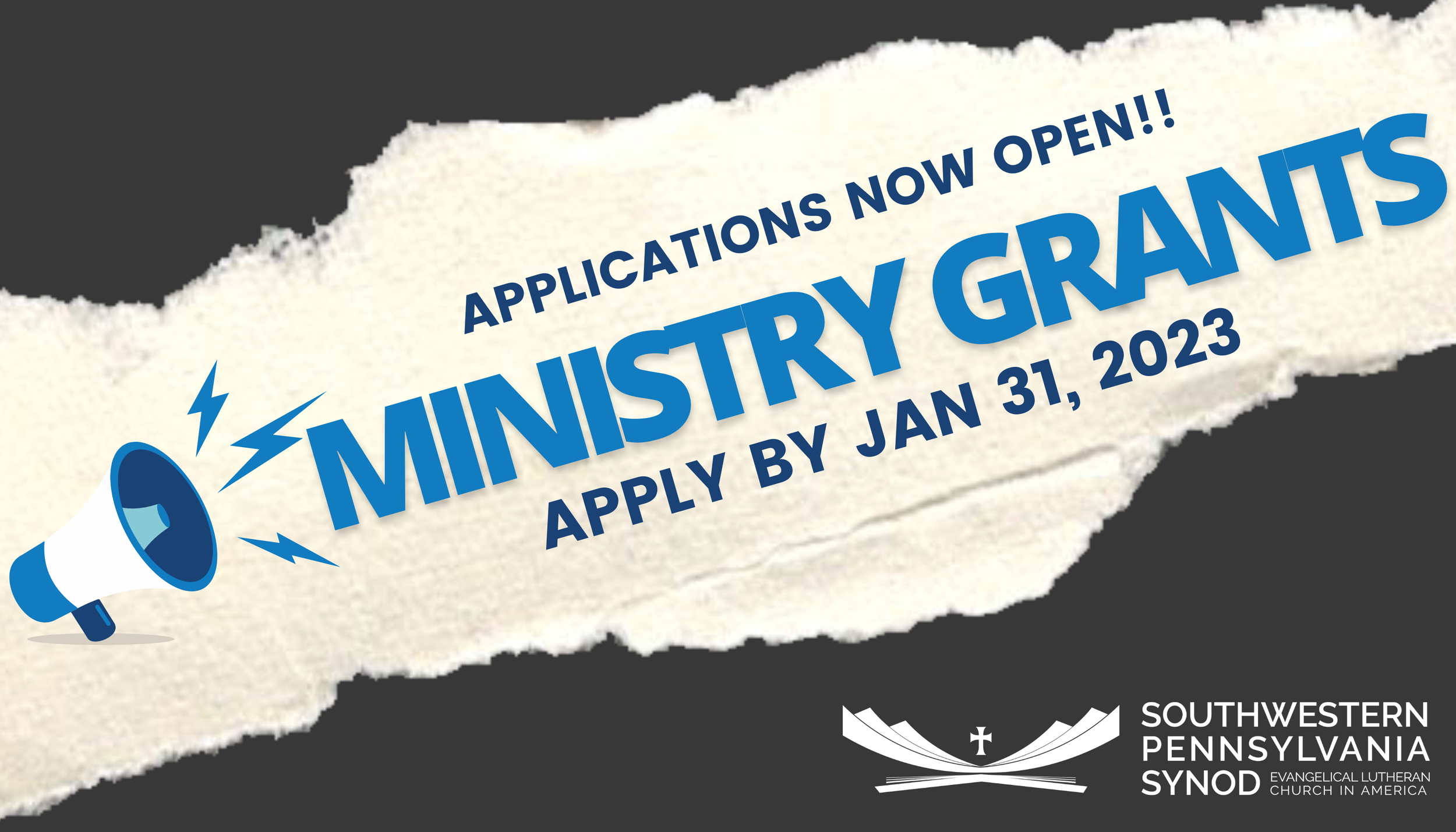 Applications are Open for Ministry Grants — Southwestern Pennsylvania Synod