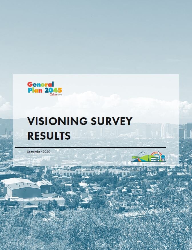 Picture Culver City: Community Visioning Survey — Picture Culver City