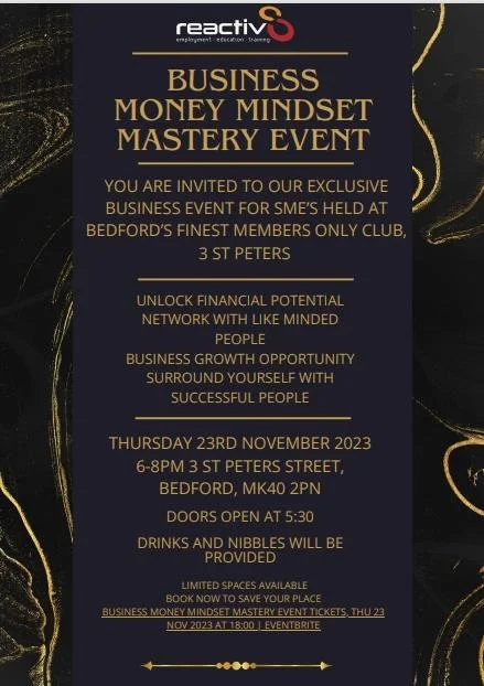 Money Mindset Mastery Event — 3 St Peters