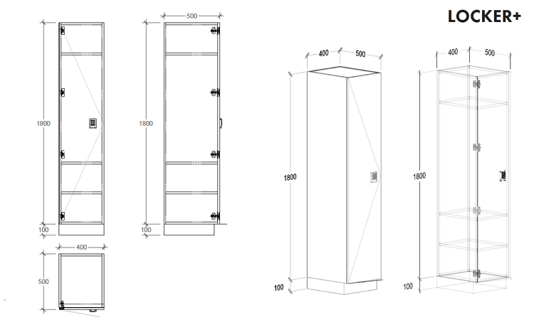 Workspace Lockers | LOCKER+