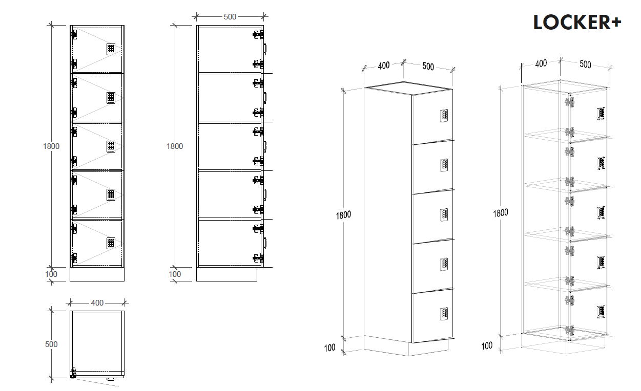 Workspace Lockers | LOCKER+