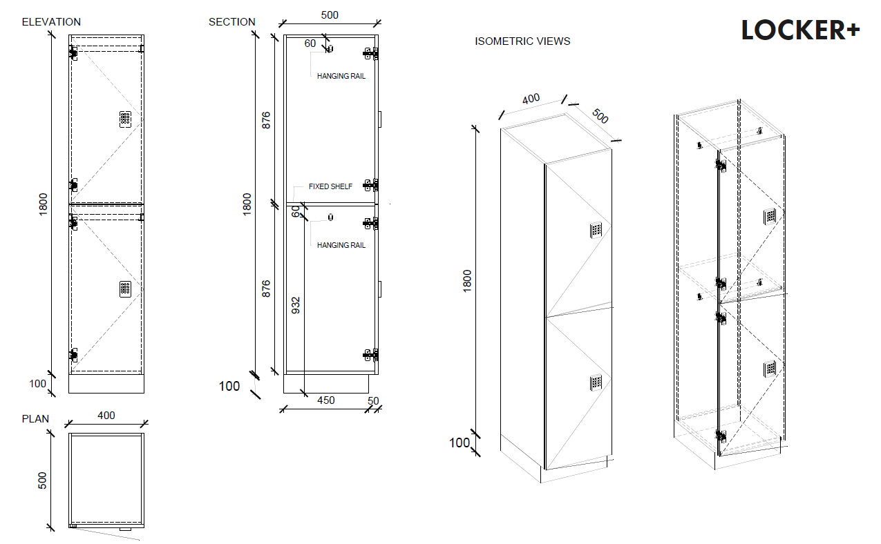 Changespace Lockers | LOCKER+