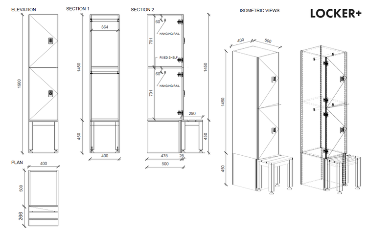 Changespace Lockers | LOCKER+