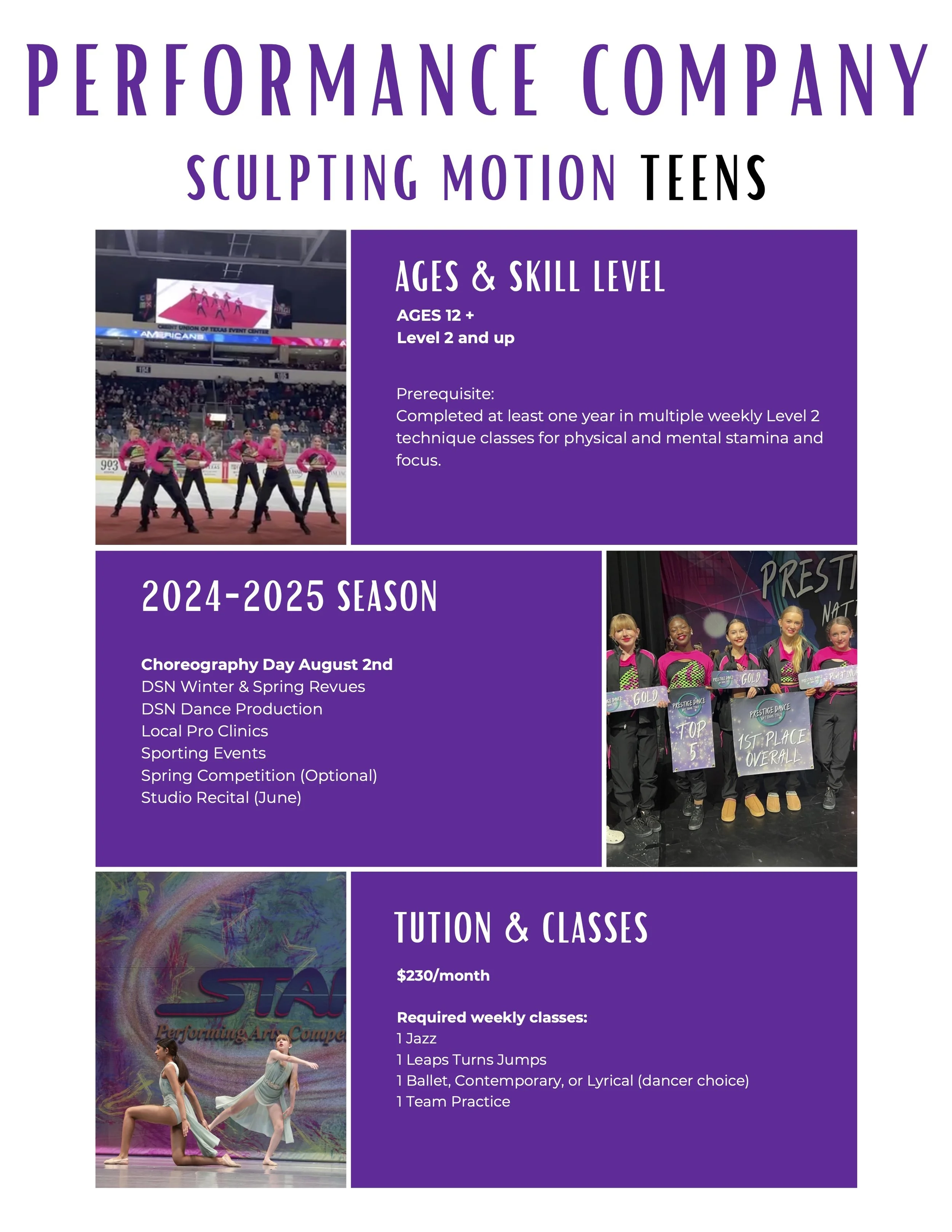 Performance Company — McKinney Dance Studio