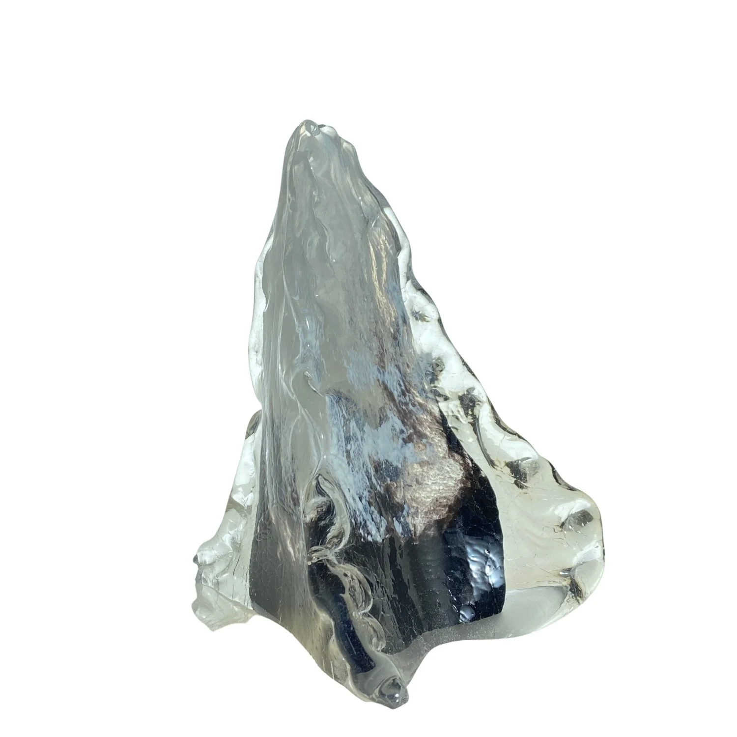 Svalbard Icy Mountain in Rock & Ice avg608 — Alison Vincent Glass