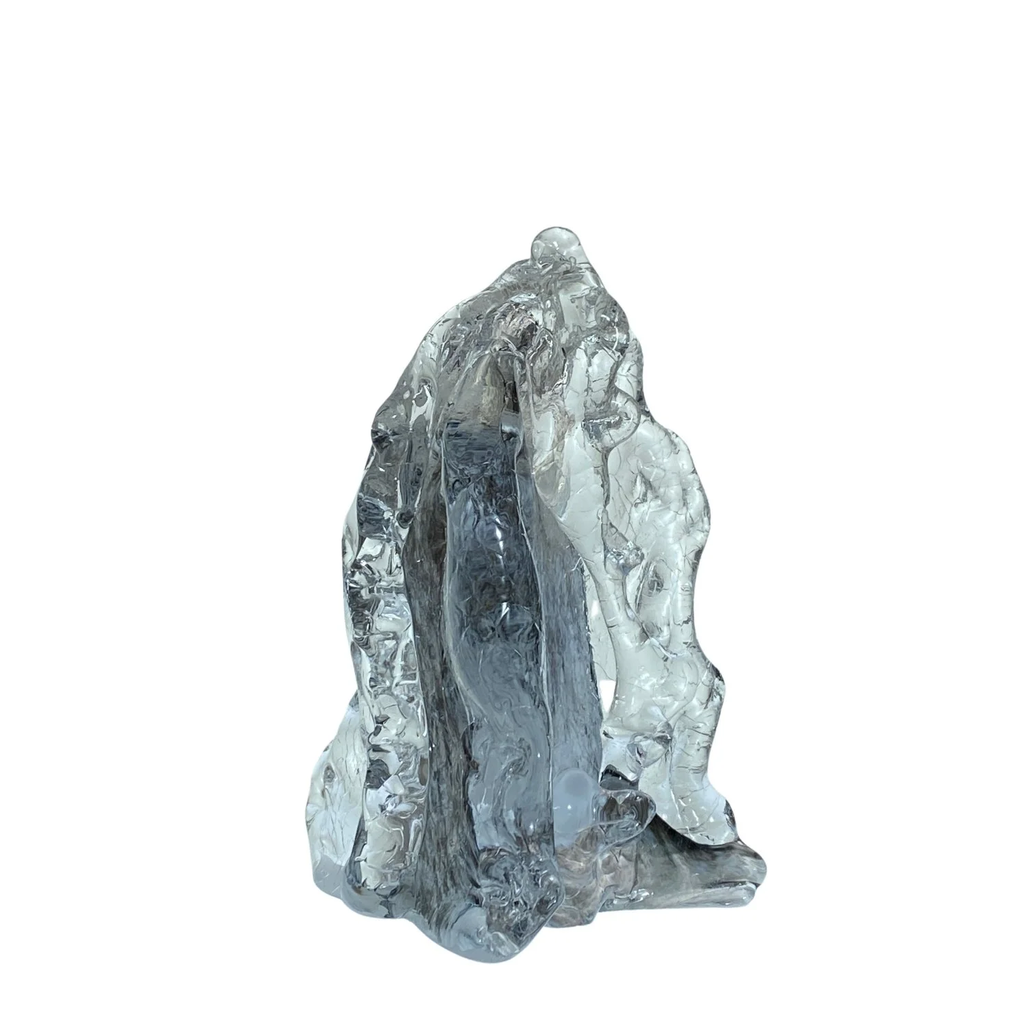 Svalbard Icy Mountain in Rock & Ice avg608 — Alison Vincent Glass