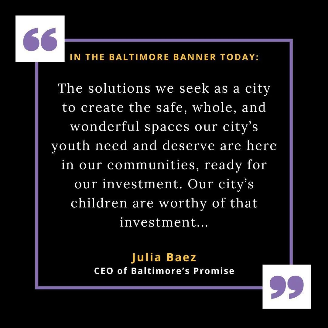 Baltimore's Promise - Home