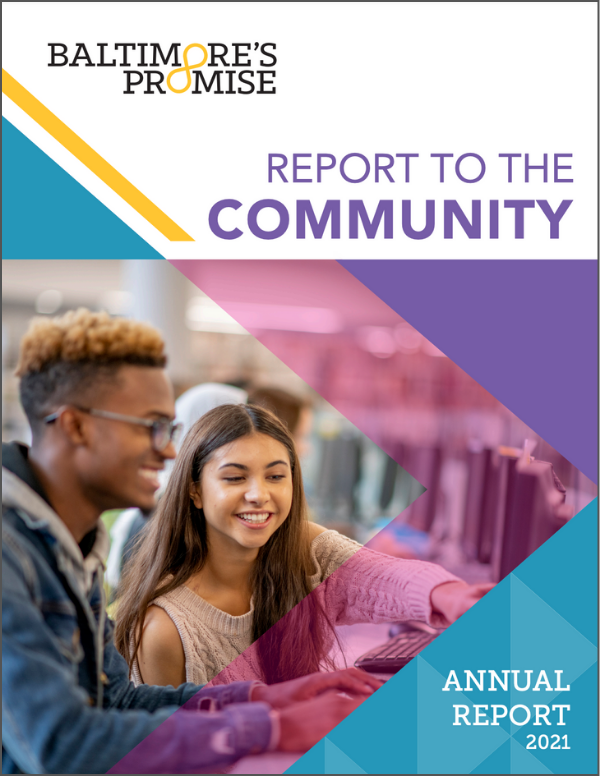 Report to the Community — Baltimore's Promise - Home
