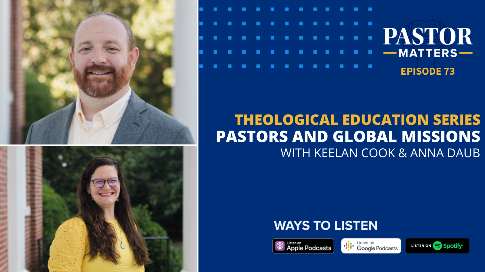The Pastor Matters Podcast | Center for Preaching and Pastoral Leadership