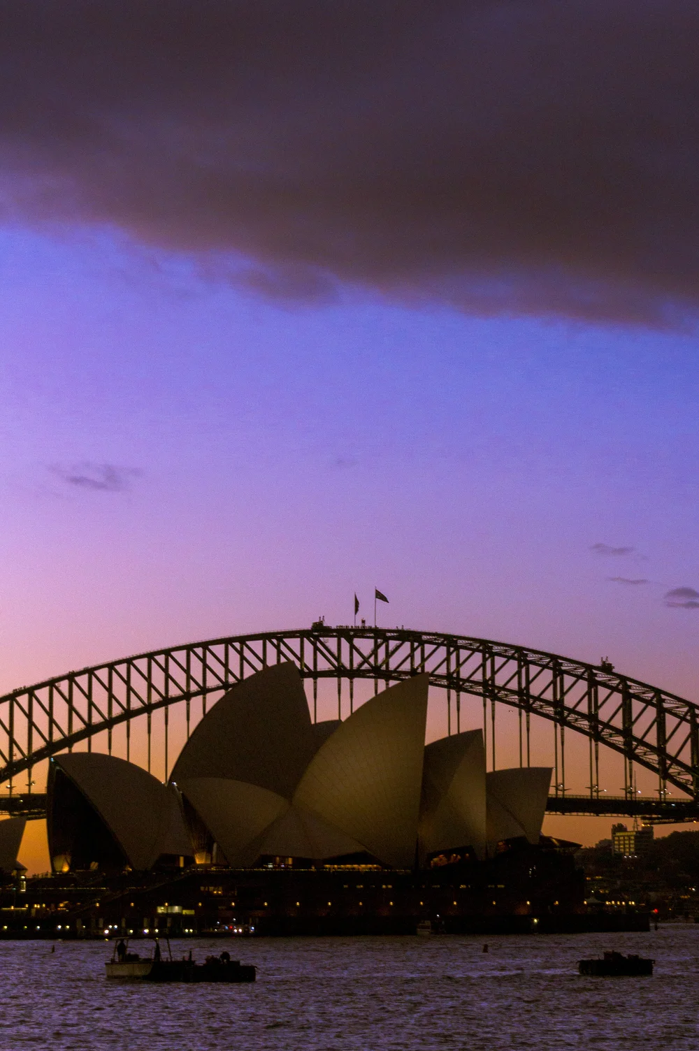 Sydney Opera House At Sunset