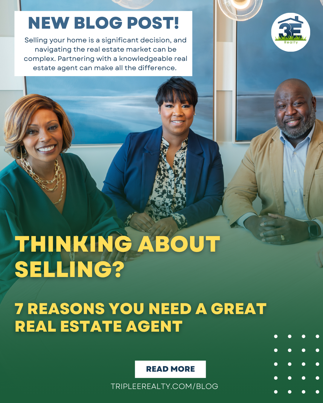 THINKING ABOUT SELLING? 7 REASONS YOU NEED A GREAT REAL ESTATE AGENT ...