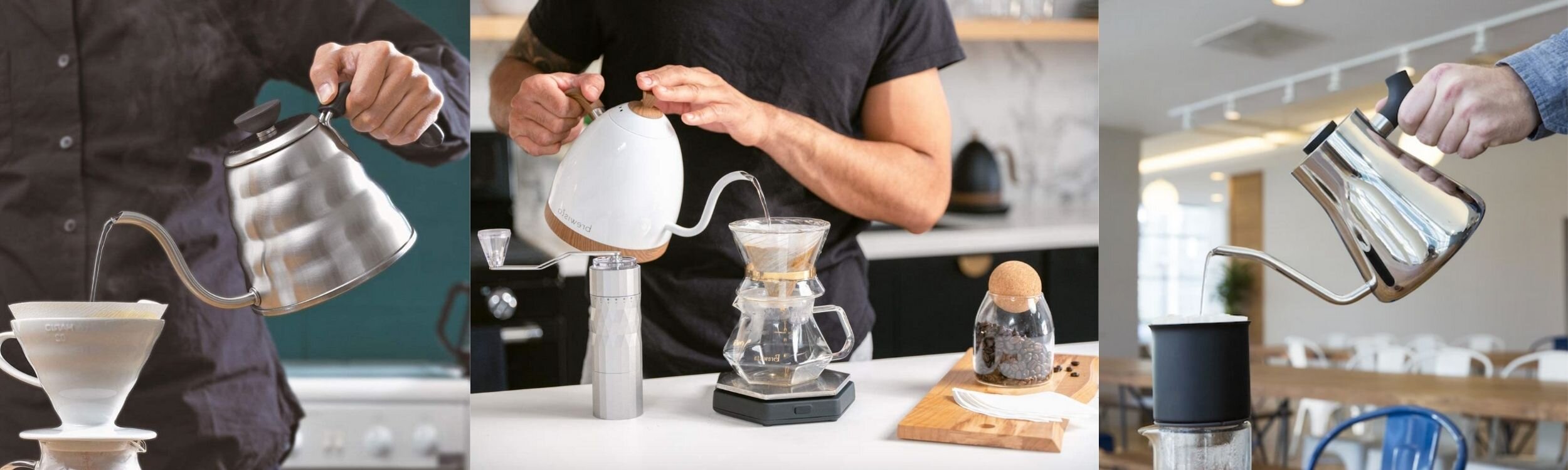 Top Performing Pour Over "Gooseneck" Kettles For Precision