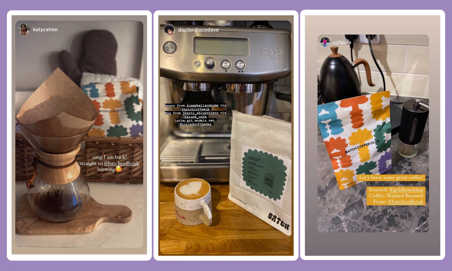 Batch Coffee Taster Pack (UK's Best Speciality Coffee)