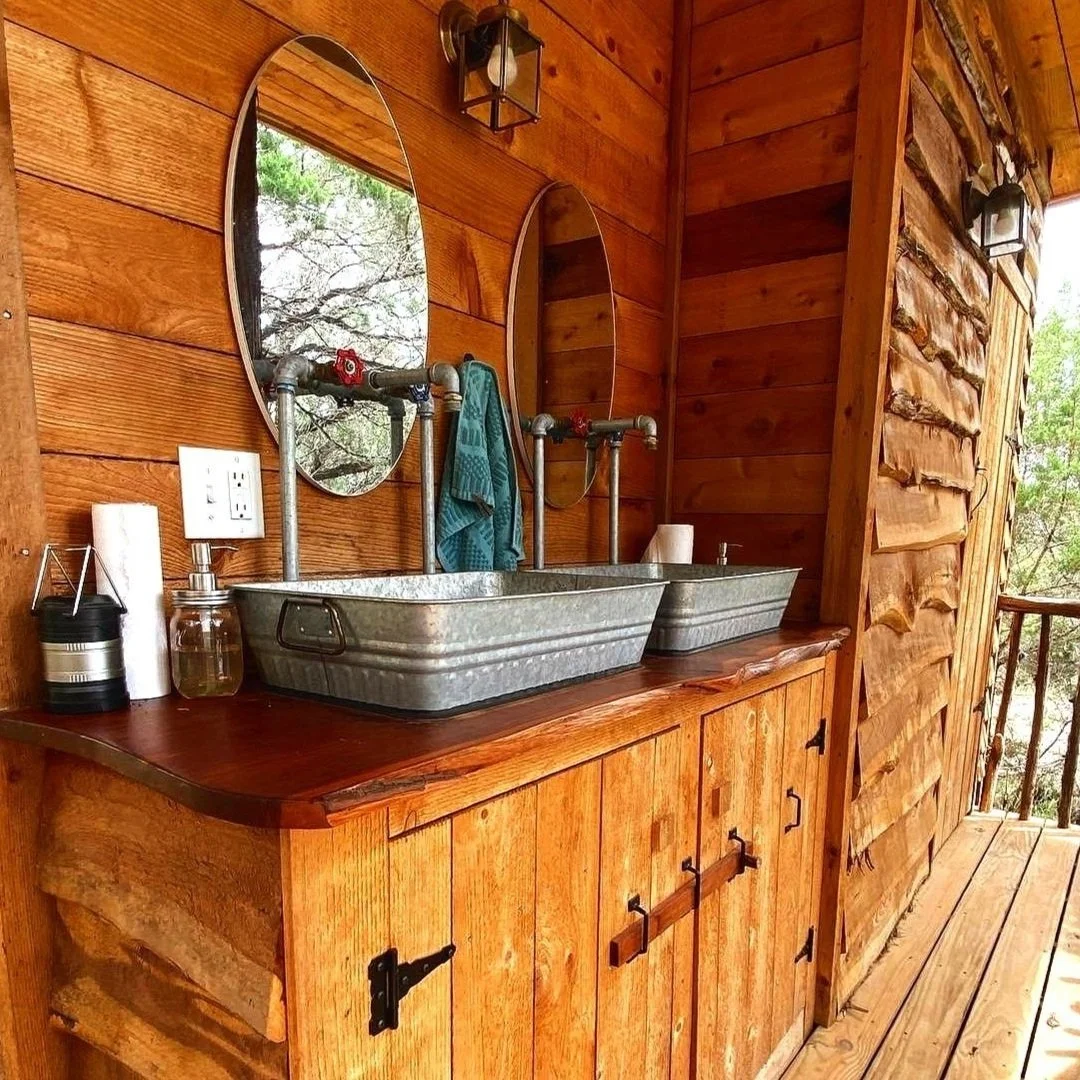 Cedar Bathrooms — Cultivate Austin