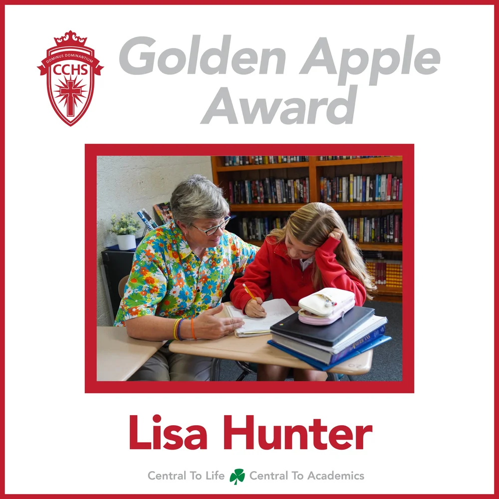 Teacher Lisa Hunter Chosen as Golden Apple Award Recipient — Central ...