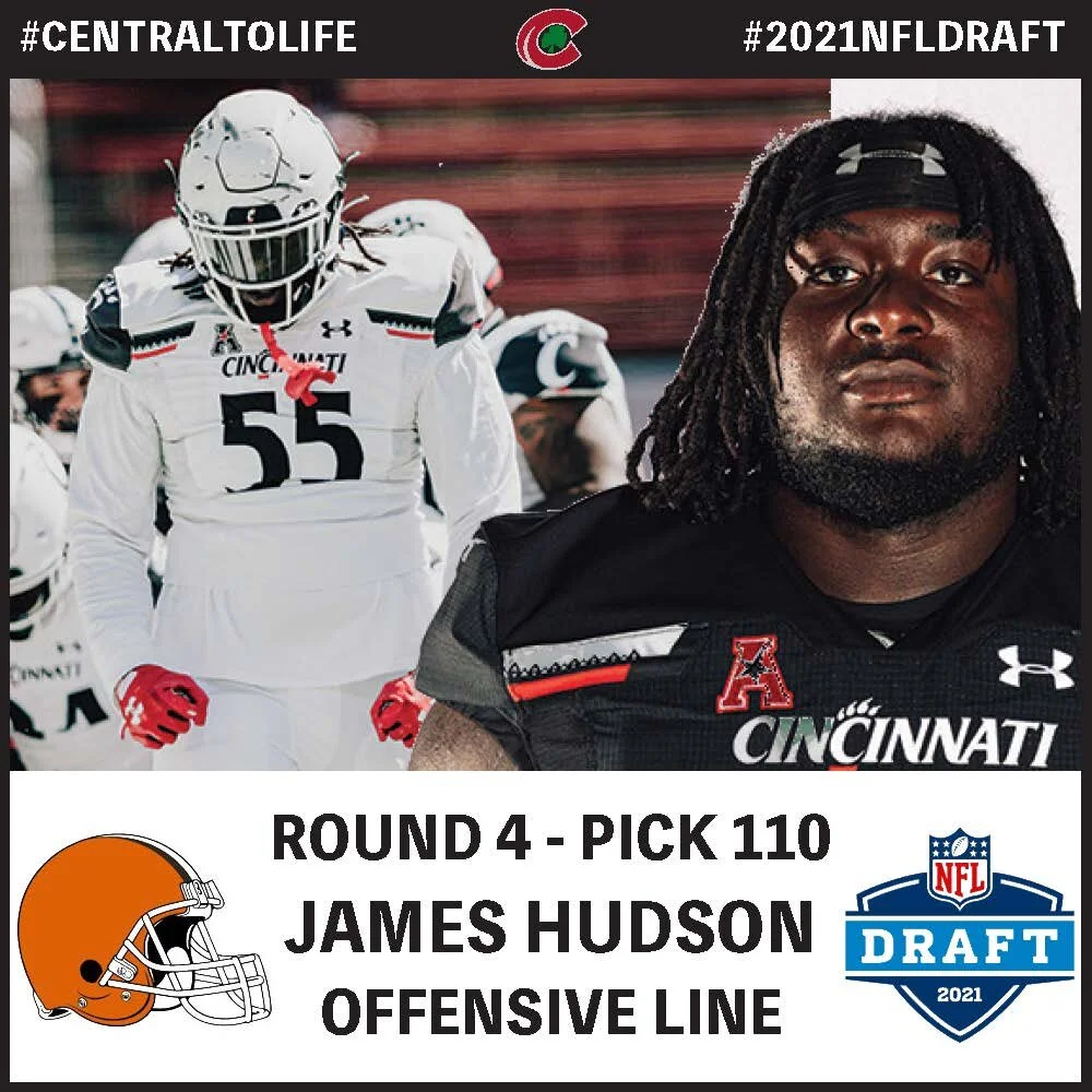Alumnus James Hudson Selected by Cleveland in 4th Round of NFL Draft ...