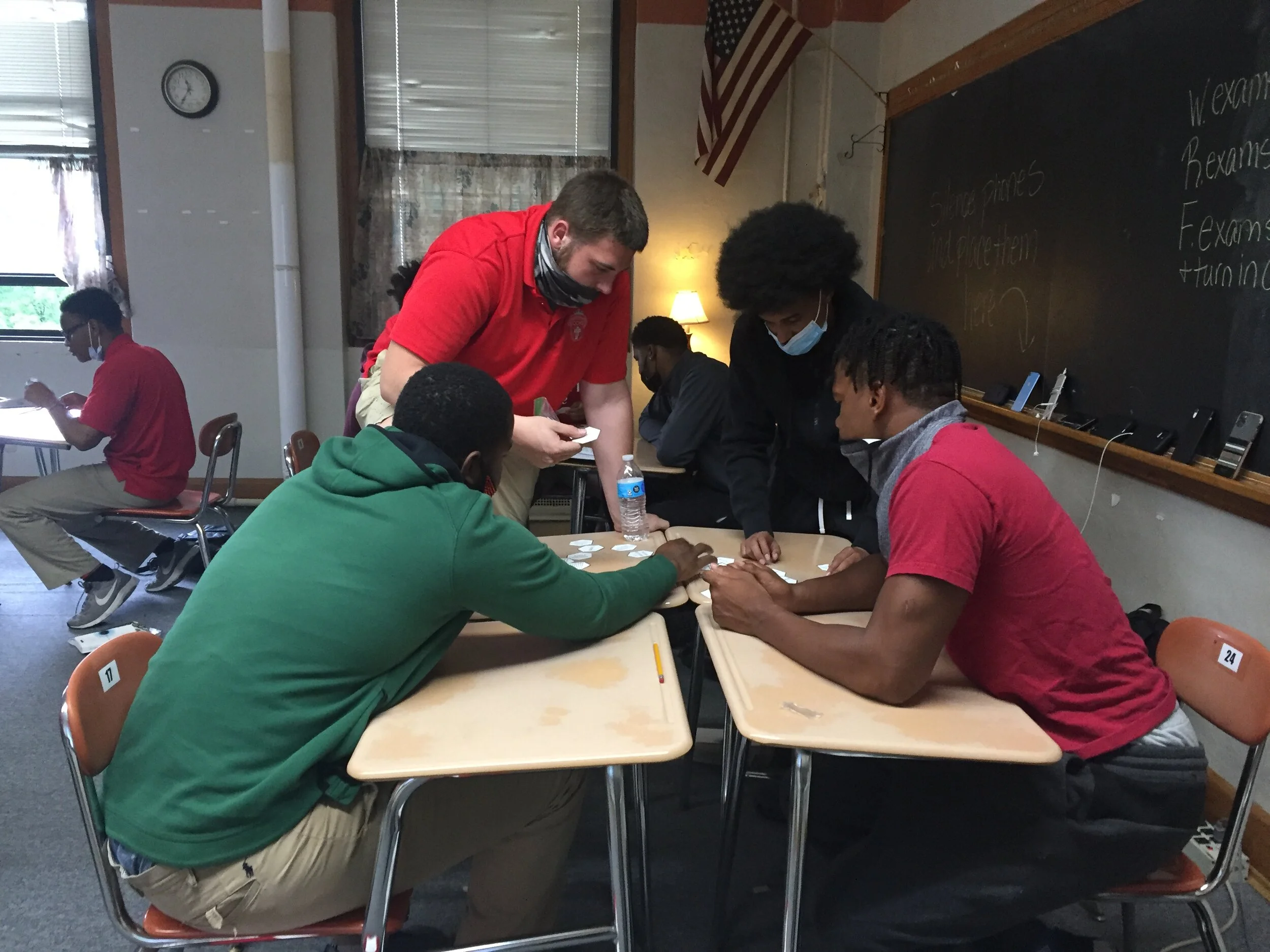 CCHS Teacher Thinks Out of the Box for Final Exam — Central Catholic ...