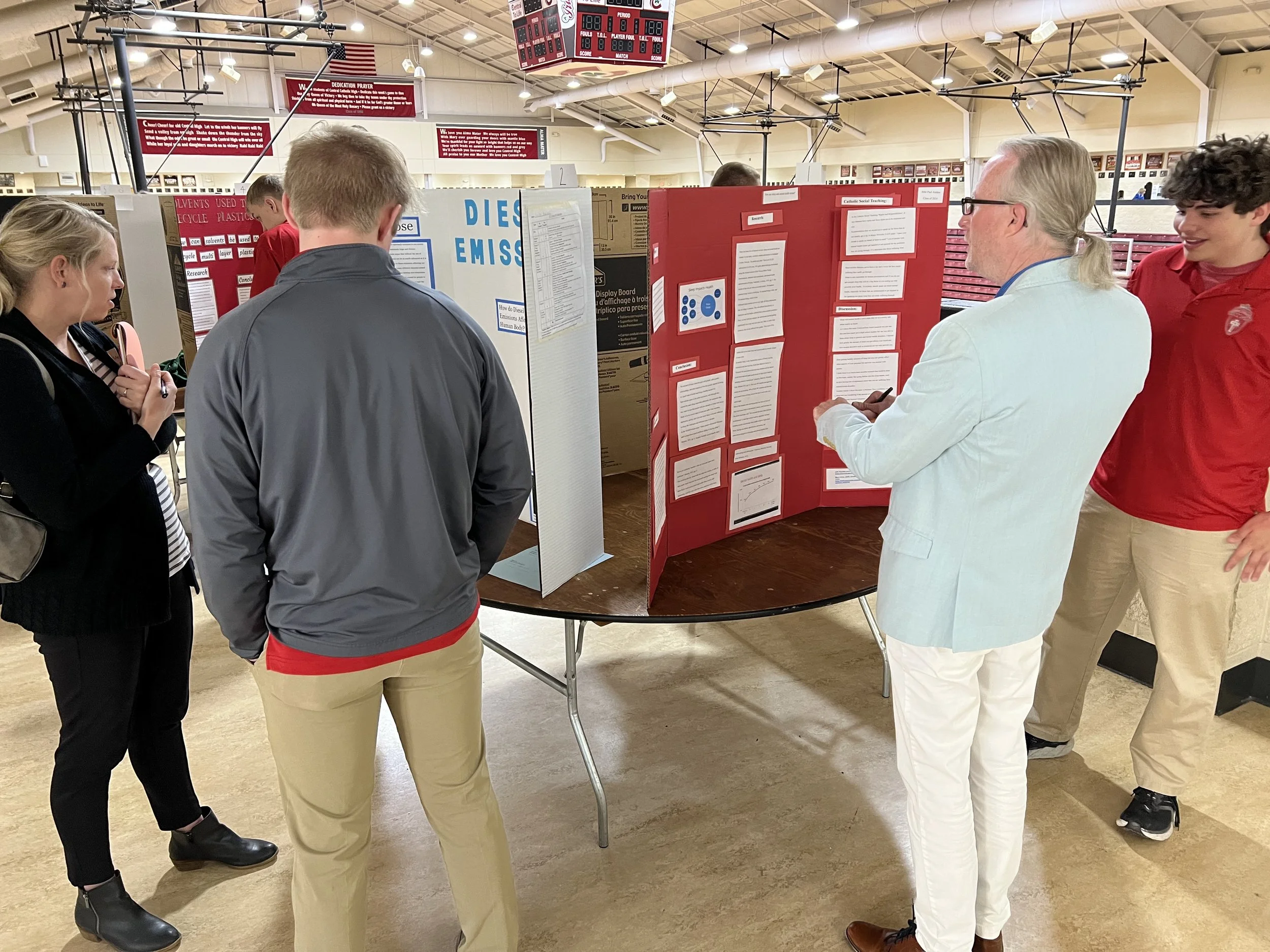 Central Catholic Holds Annual Science Expo in Sullivan Center — Central ...